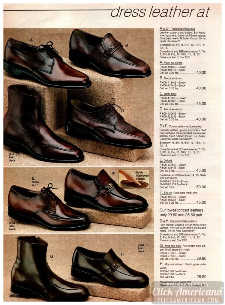 Stylish 80s men's shoes were all about the casual cool kicks, athletic ...