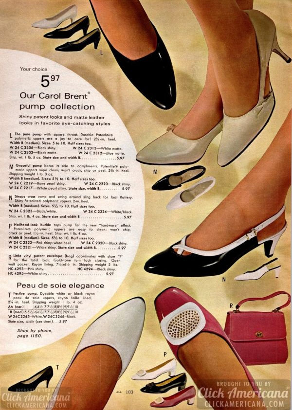 These vintage 1960s shoes for women were fashionable & far out - Click ...