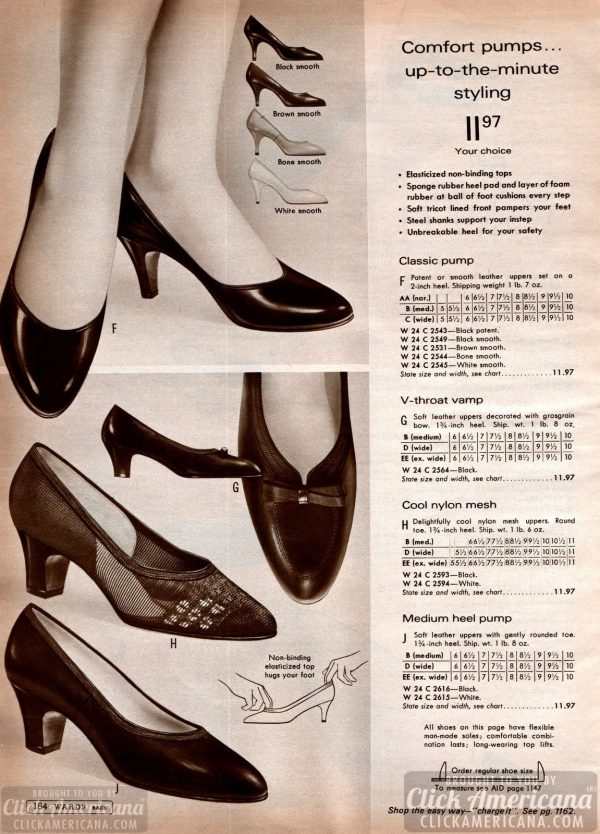 These vintage 1960s shoes for women were fashionable & far out - Click ...