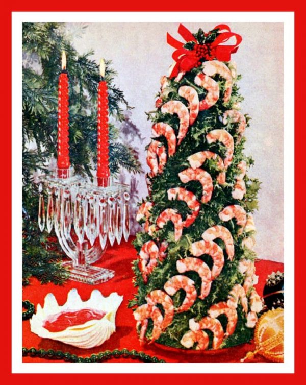 How to make a festive shrimp Christmas tree appetizer for your holiday ...