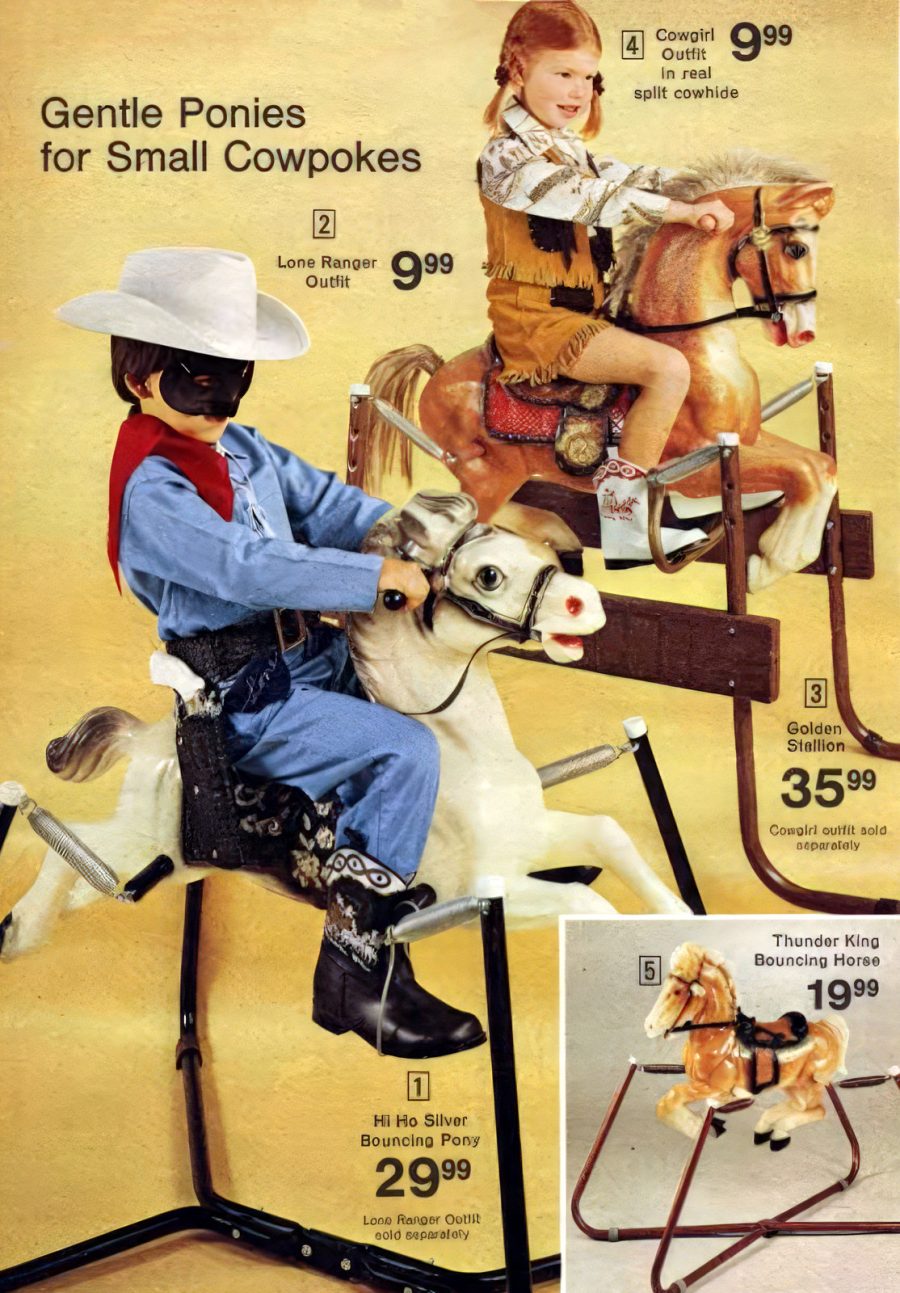 Wonder horses & more vintage ride-on spring rocking horse toys from the ...