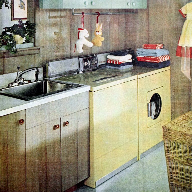 These 20 retro laundry rooms had style - Click Americana