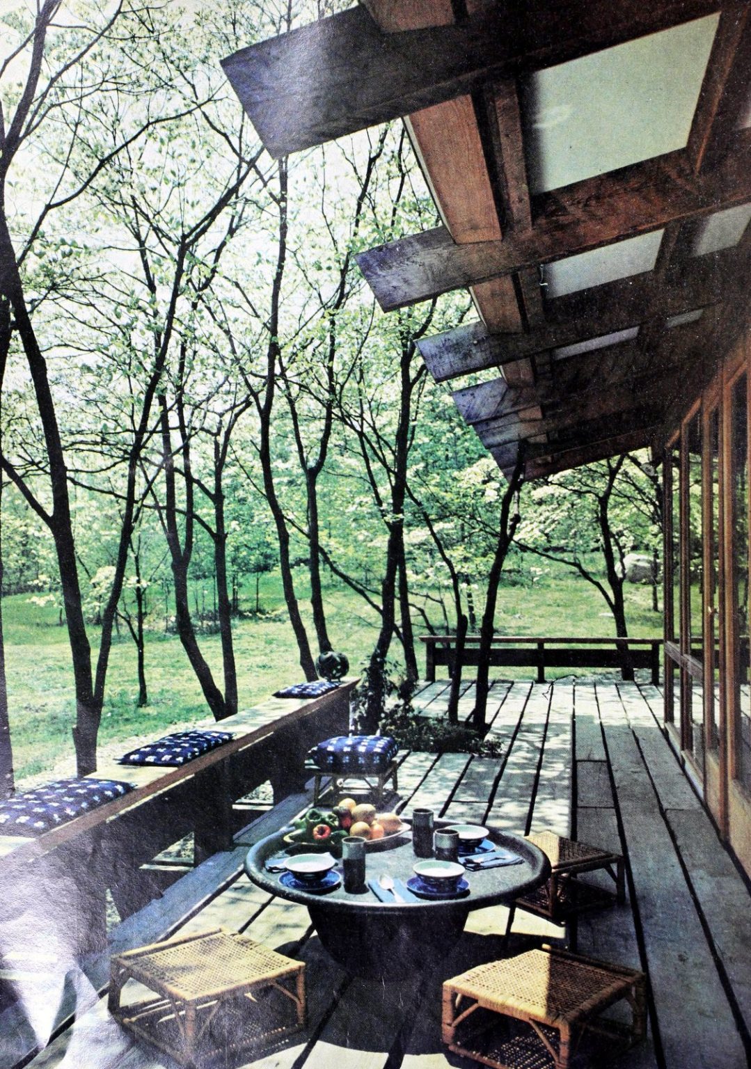 See 41 vintage backyard decks, plus find out how wood decking became a ...