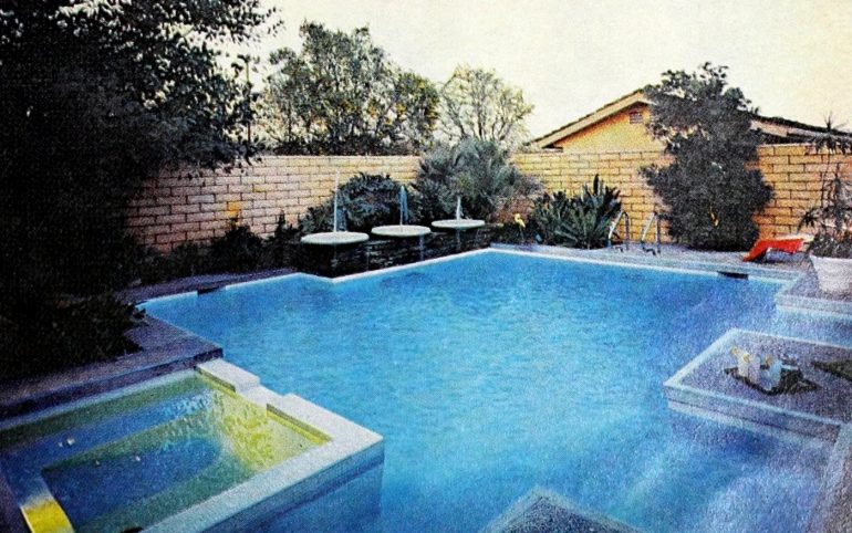 52 beautiful vintage in-ground swimming pool designs - Click Americana