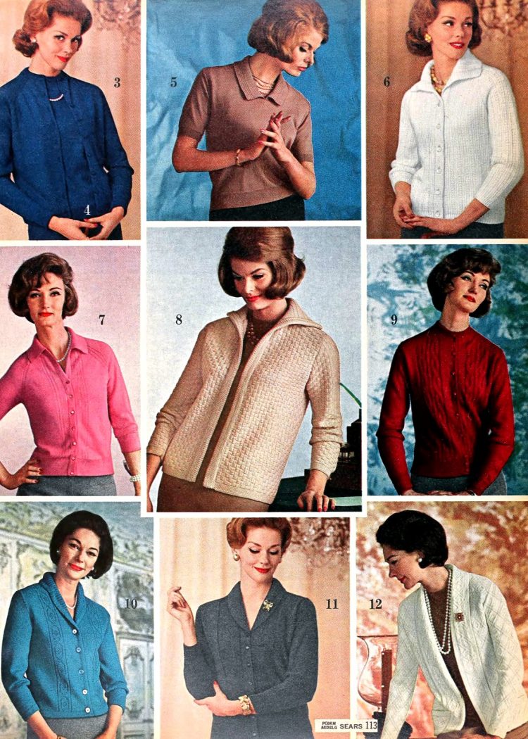 Cozy 60s fashion: 100 swoon-worthy vintage sweaters you could still ...
