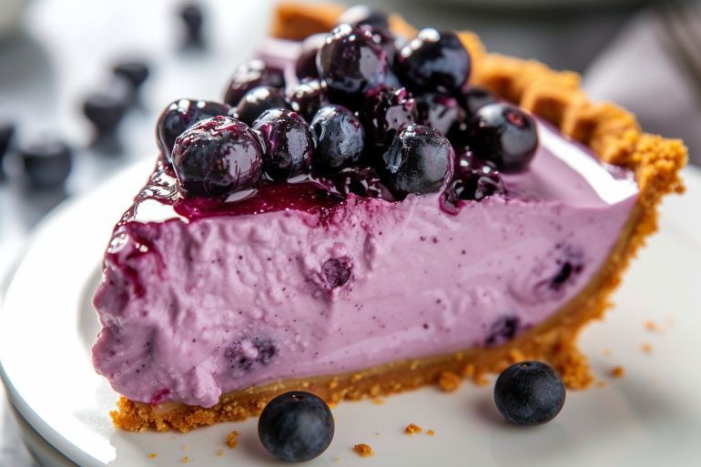 This no-bake crazy berry blue pie recipe was a purple prizewinner ...