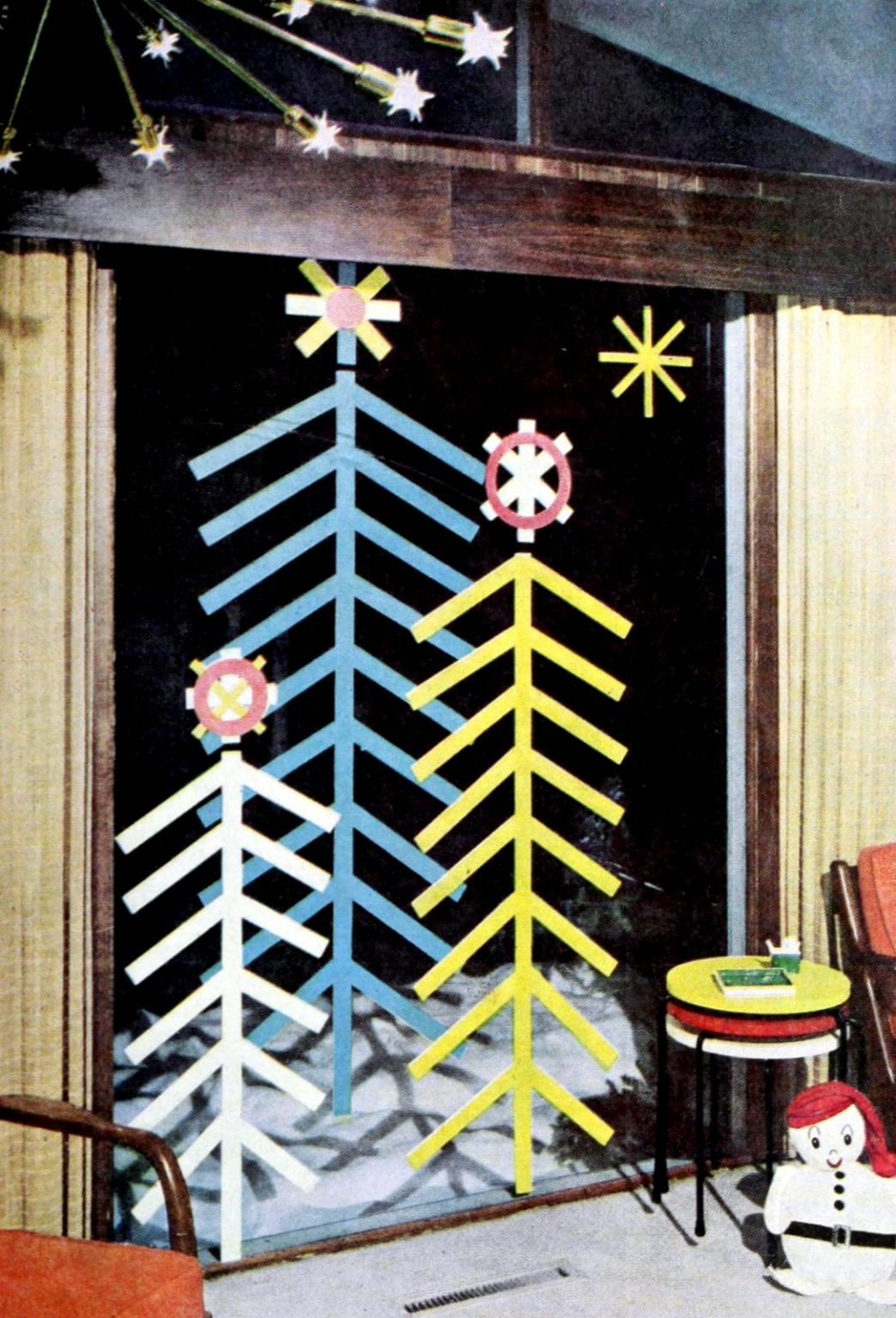 25 ideas for Christmas door decorations from the 1950s: Be inspired by ...