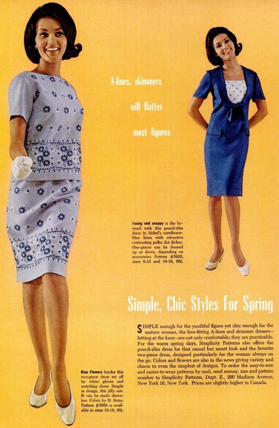 The vibrant shift of 1965 dresses was a fashion breakthrough - Click ...