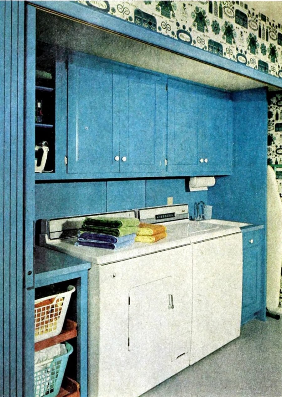 These 20 retro laundry rooms had style - Click Americana