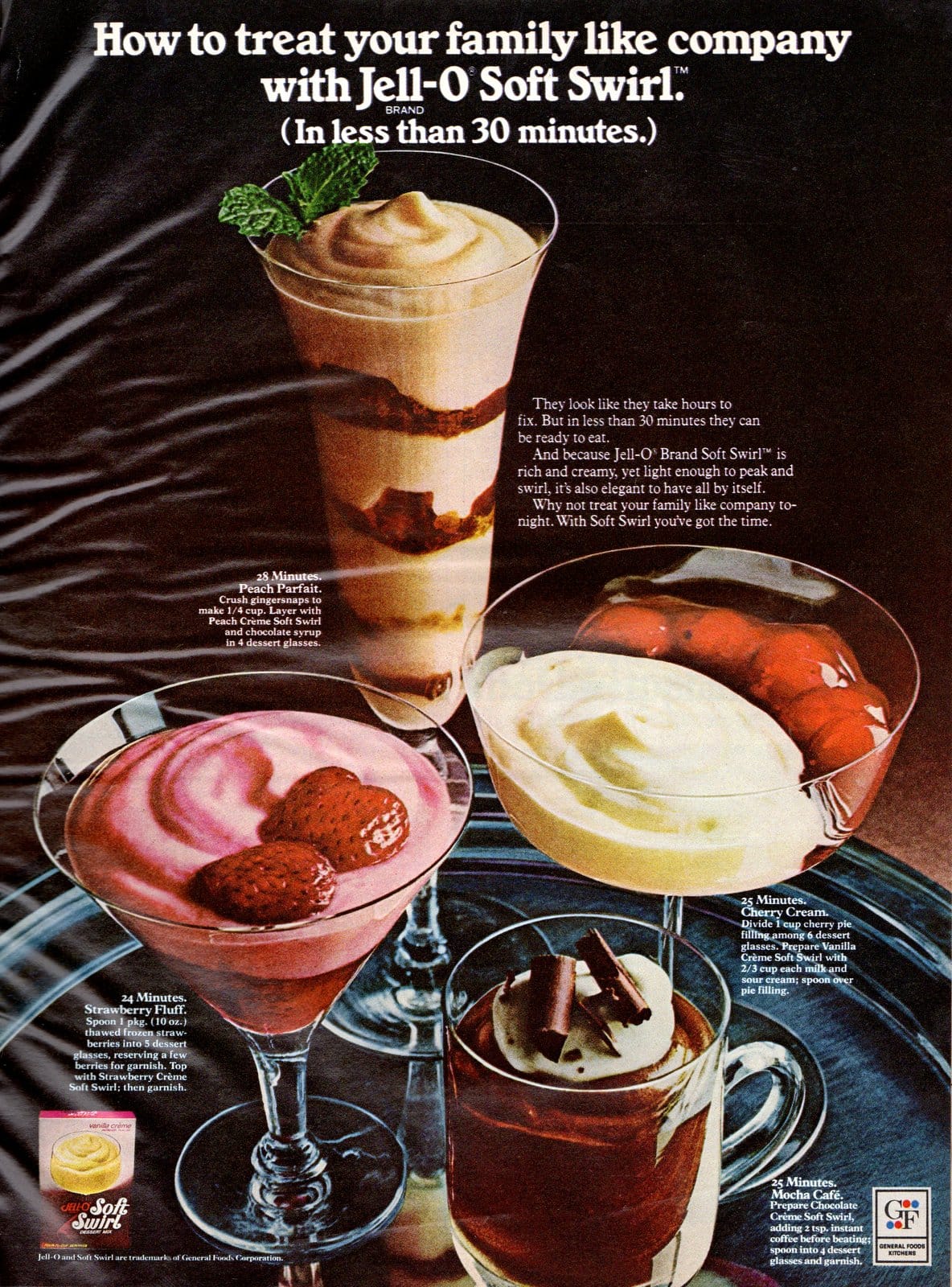 Who remembers Jell-O Soft Swirl dessert mix from the '70s? - Click ...