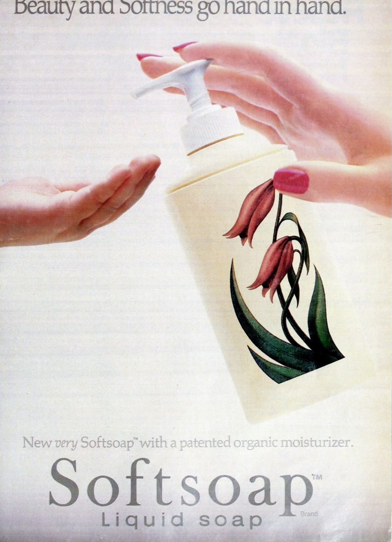 1980s & 1990s liquid soaps made lots of people gave up bar soap - Click ...