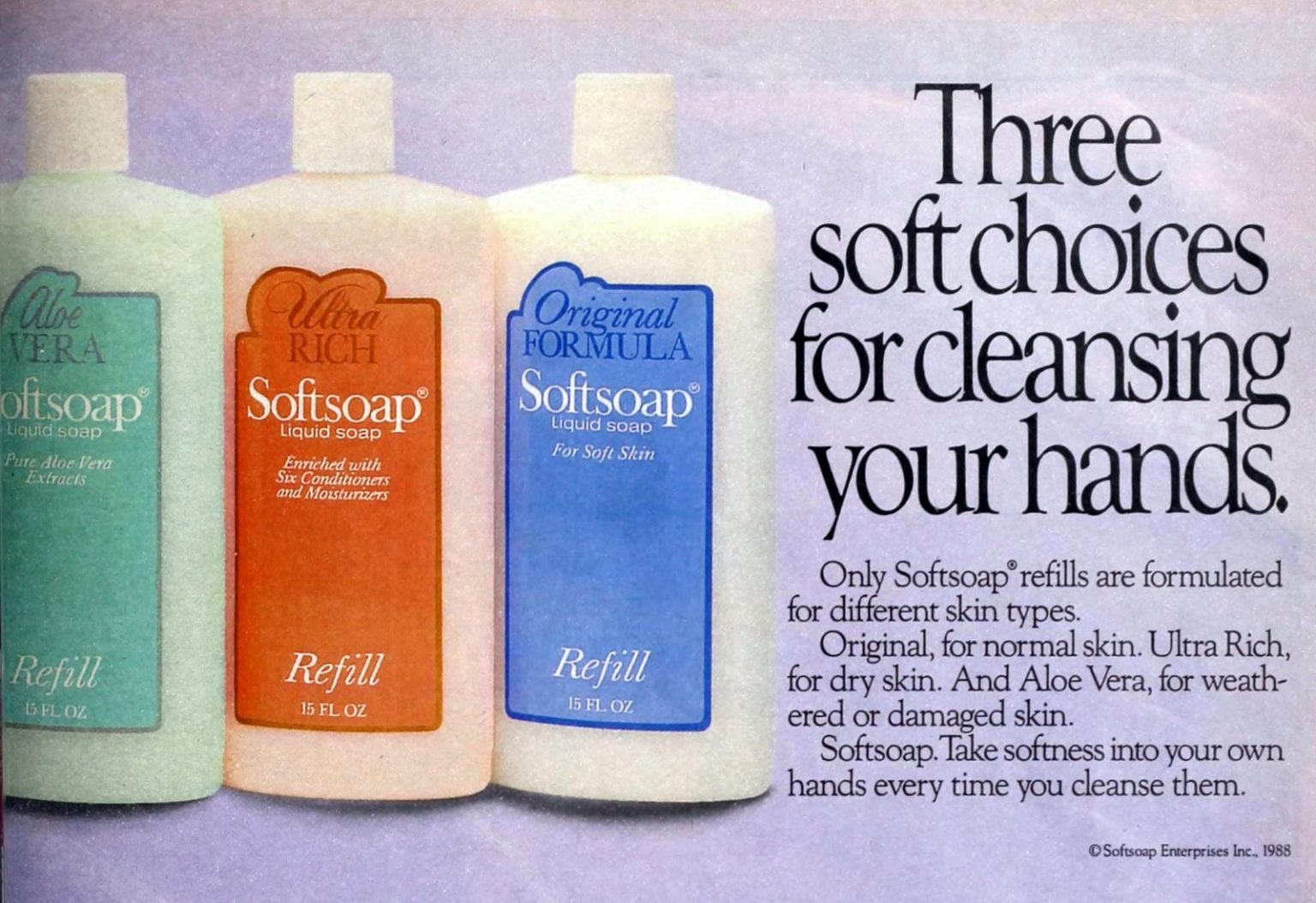 1980s & 1990s liquid soaps made lots of people gave up bar soap - Click ...