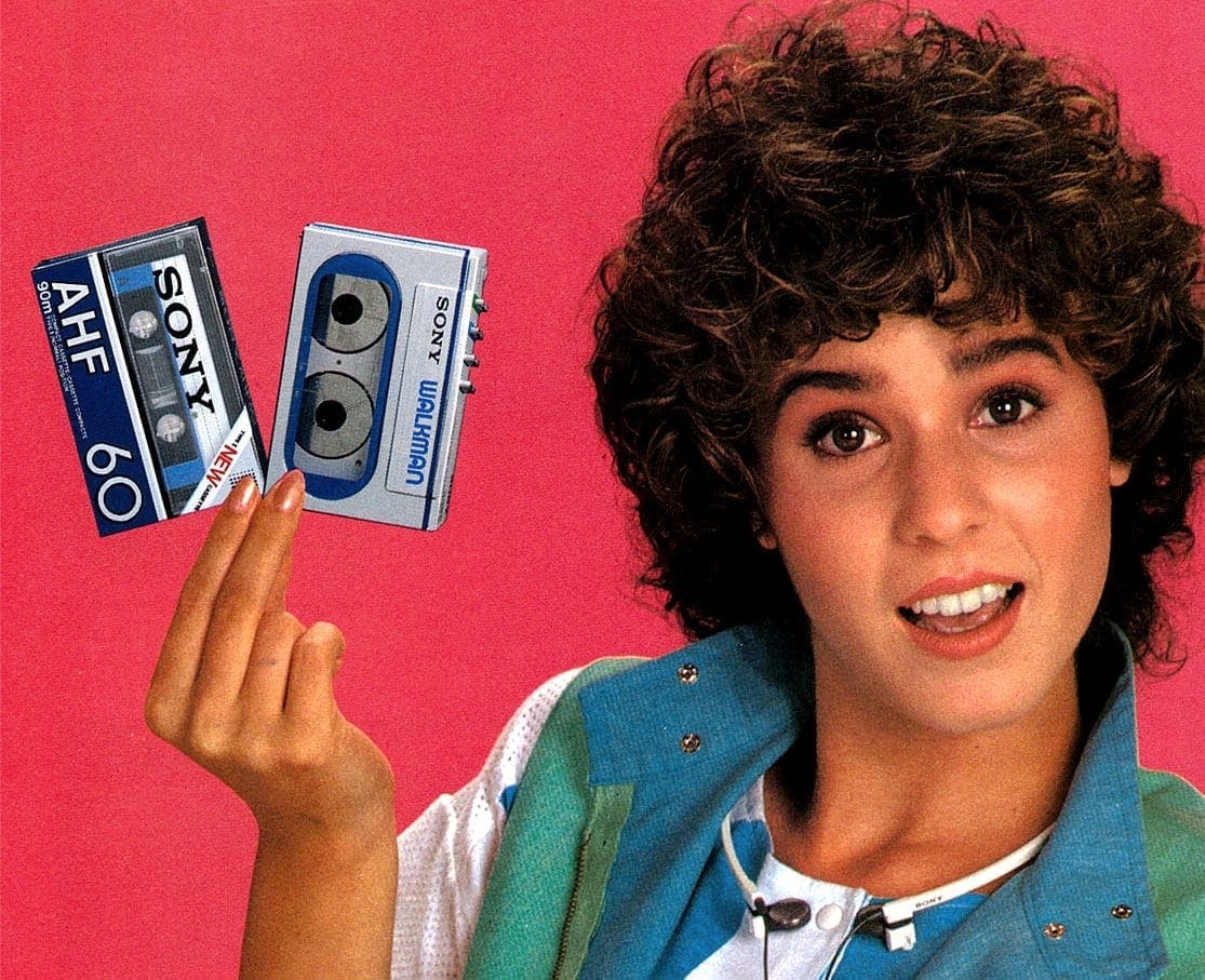 Great Sony Walkman Tv And Print Ads Of The 1980s Thank You Sony