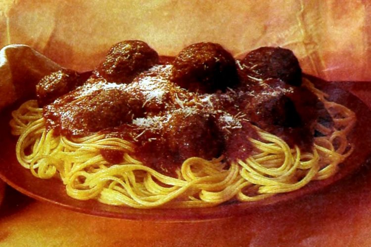 Spaghetti Romano with meatballs: One pan, big flavor, no fuss (1989 ...