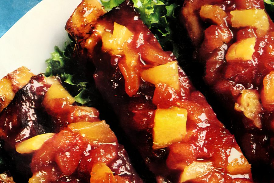 Spicy pineapple baked pork ribs - Click Americana