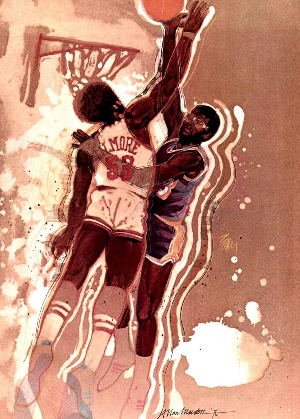 Basketball history: When the ABA & NBA merged in 1976 - Click Americana
