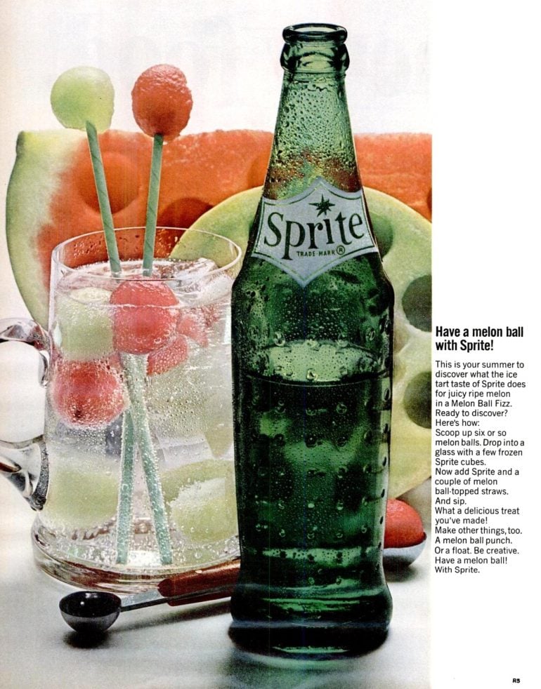 See how Sprite lemon-lime soda hit store shelves in the '60s, and soon ...