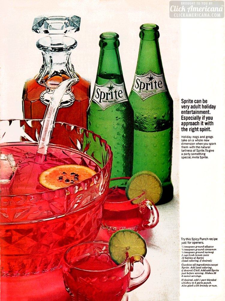 5 easy tart & fruity holiday punches with soda - retro recipes from the ...