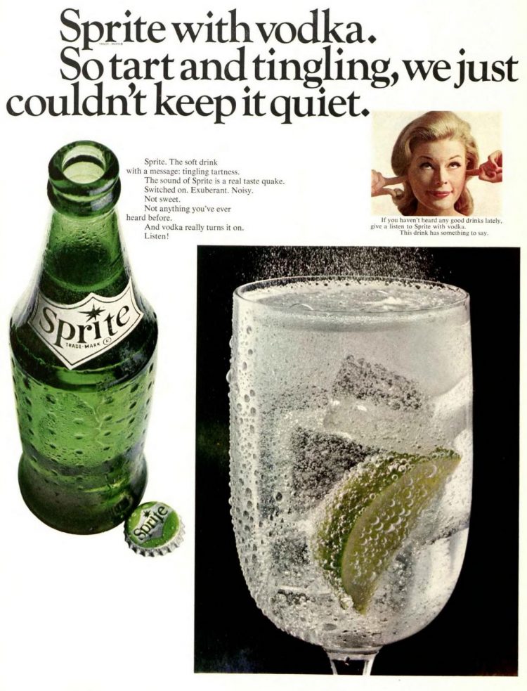 See how Sprite lemon-lime soda hit store shelves in the '60s, and soon ...