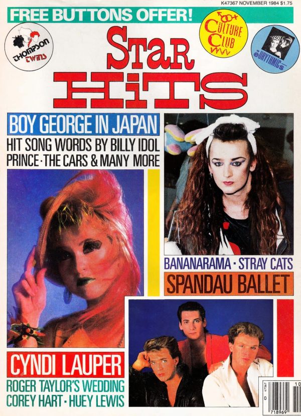 In the 1980s, Star Hits magazine helped kids rock out to the best bands ...