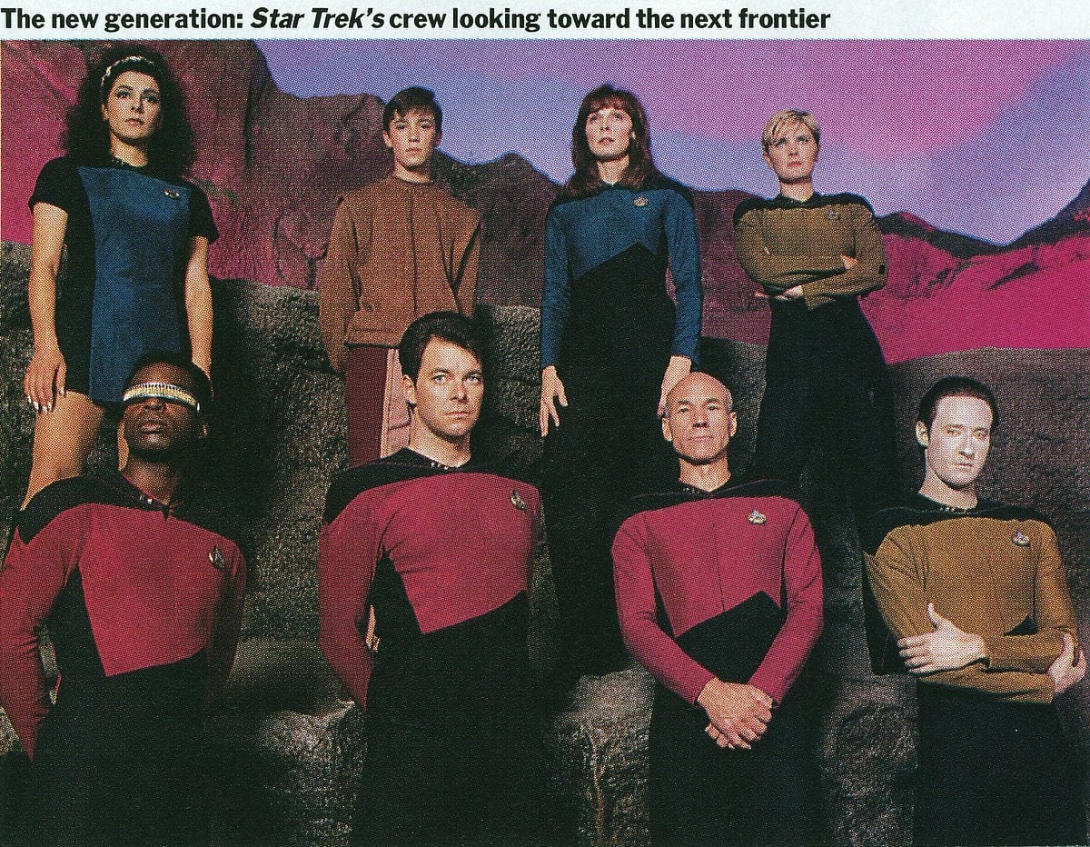 Star Trek: The Next Generation had a bold new mission from 1987-1994 ...