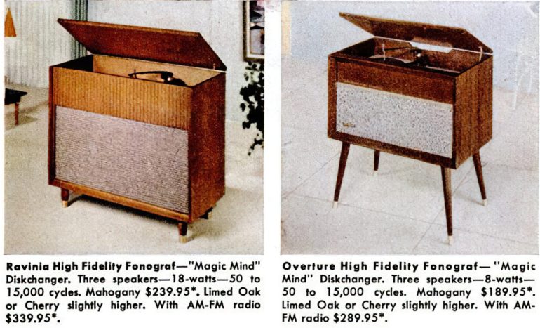 Remember when those huge vintage console stereos were a major trend in the 1950s & 60s? - Click ...