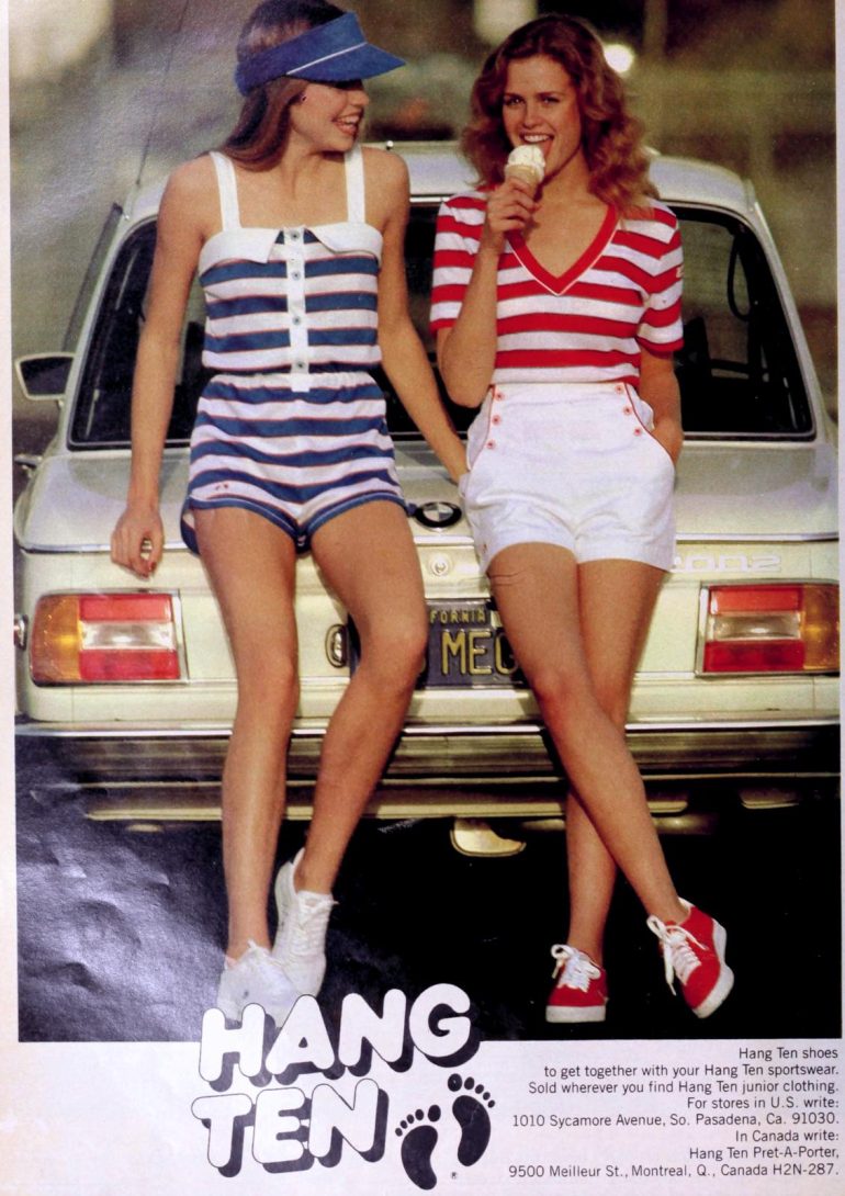 Vintage Hang Ten clothing conquered the world with their SoCal surfer vibe in the 1970s & 80s ...