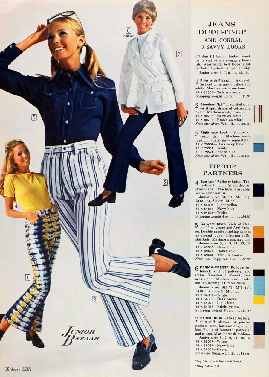Far out! 70s teenage fashion for girls was bold and revolutionary ...