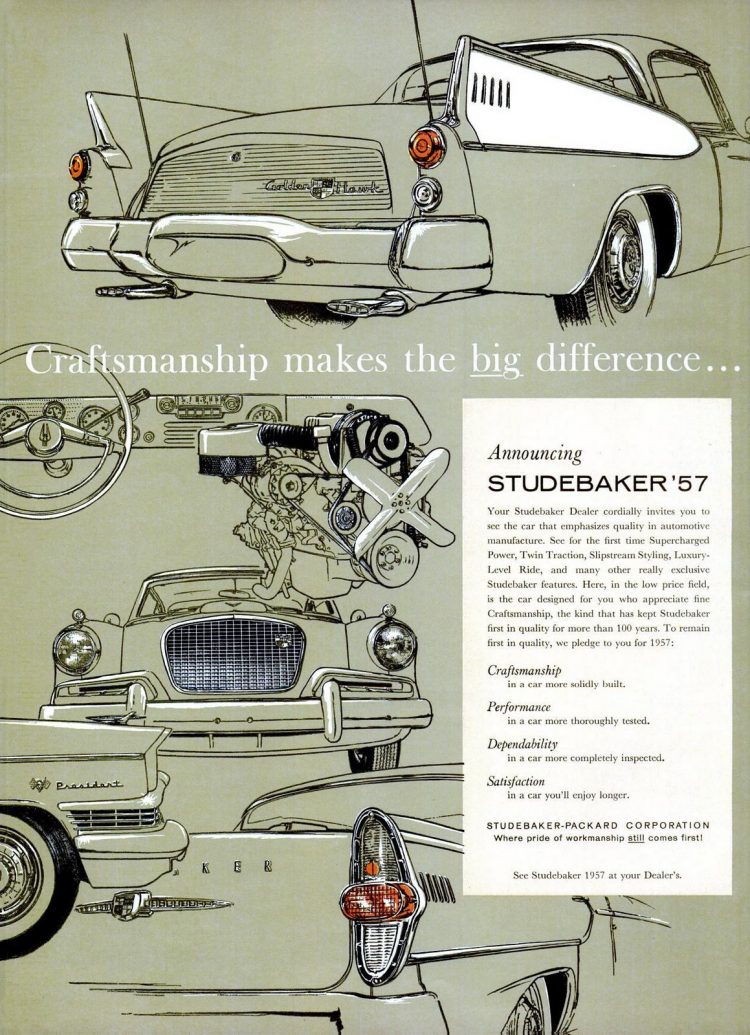 Look back at 20 classic 1950s Studebaker cars, inside & out - Click ...