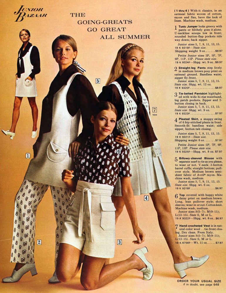Far out! 70s teenage fashion for girls was bold and revolutionary ...