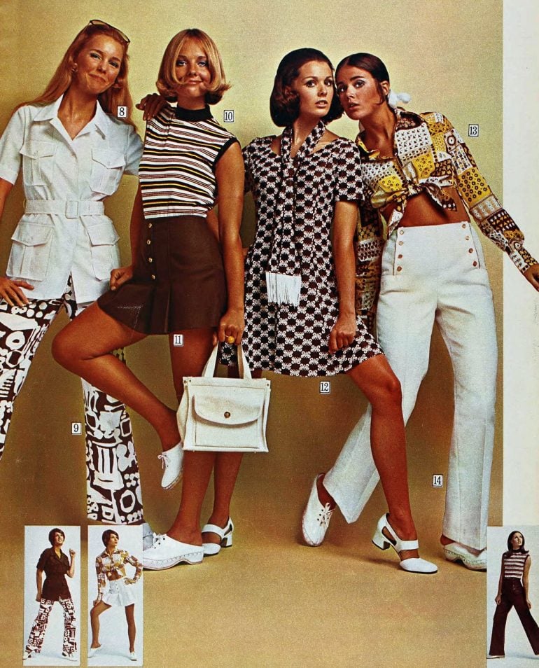 Far out! 70s teenage fashion for girls was bold and revolutionary ...