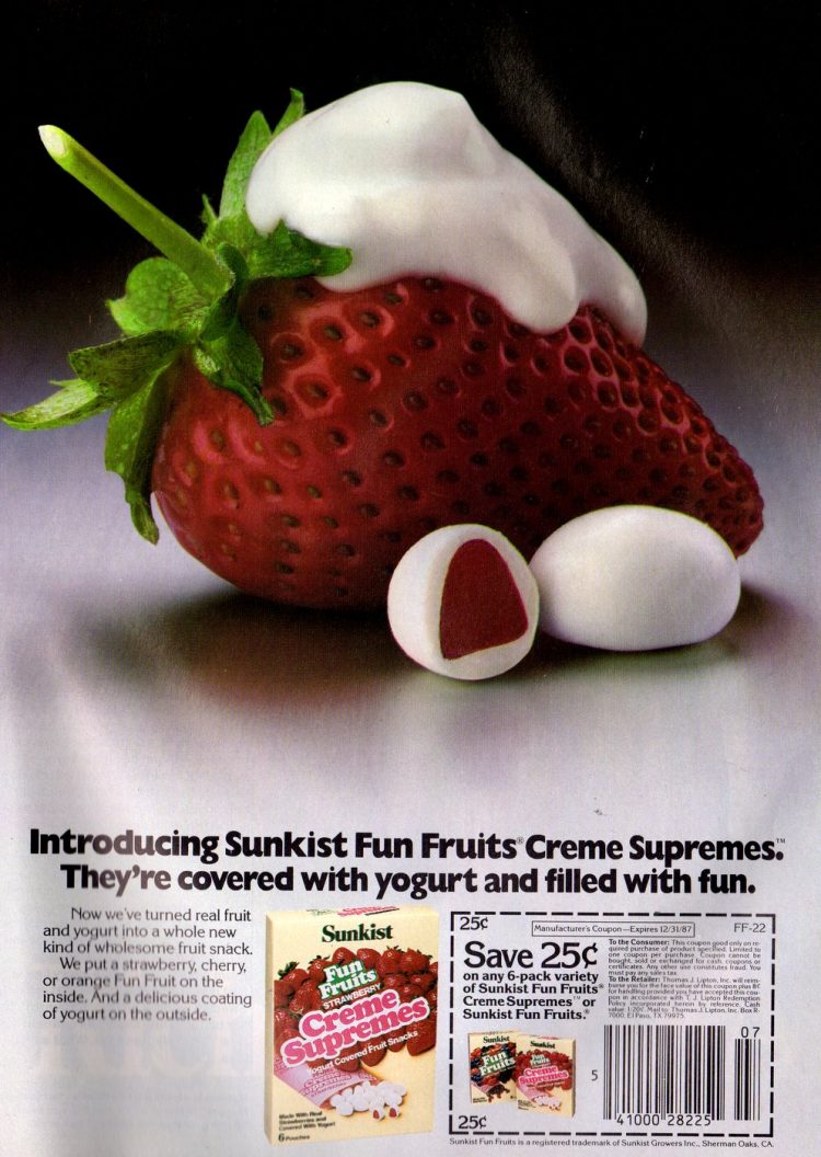 These 1980s fruit snacks came in a ton of shapes, flavors & colors ...