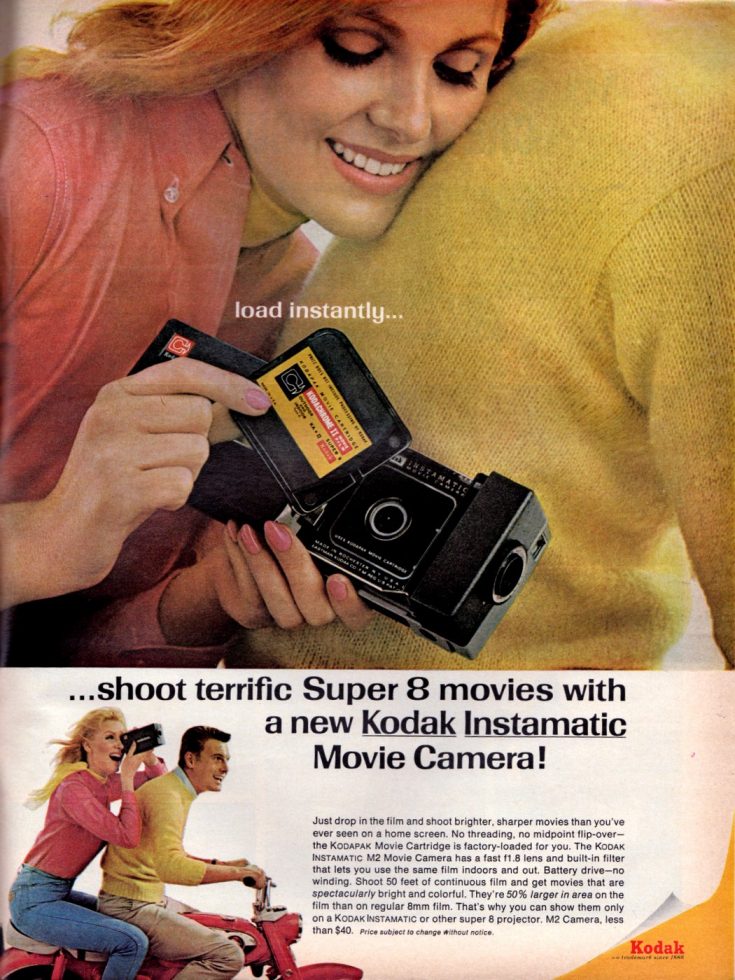 Vintage Kodak movie cameras for film: Brownies, Instamatics, Super 8 ...