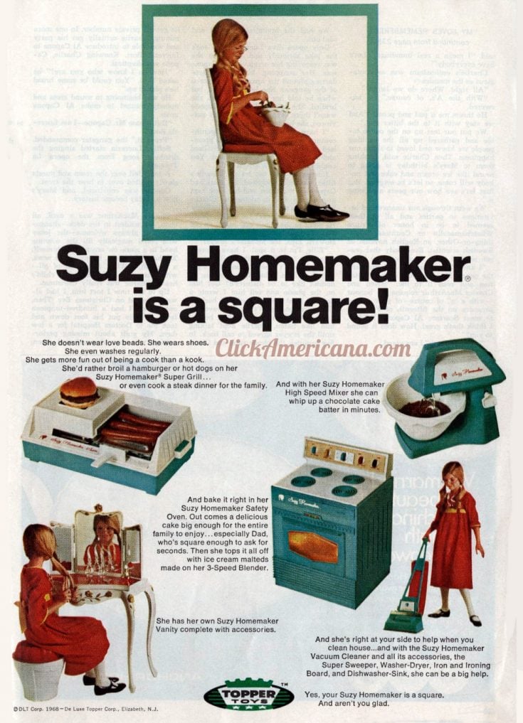 Who was Suzy Homemaker? See the vintage toy sets that started it all ...