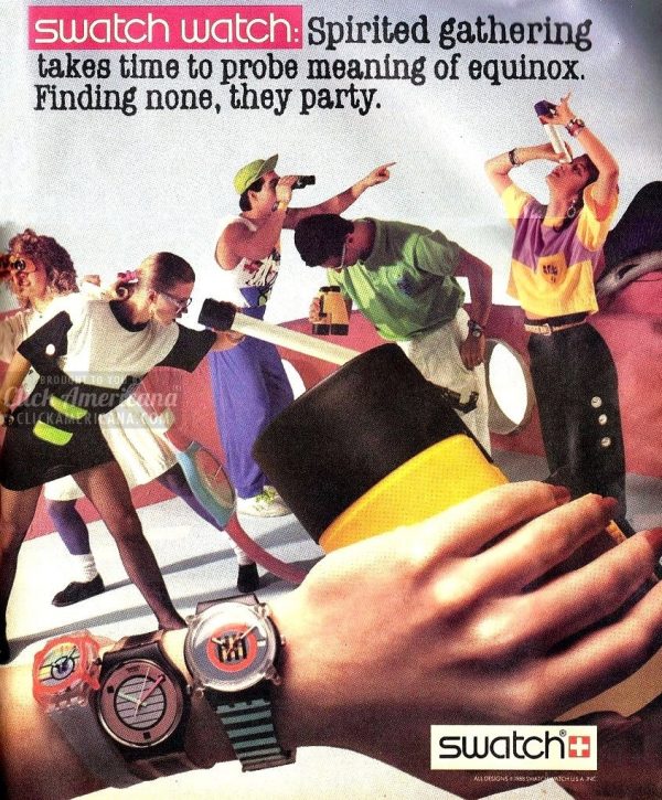 Swatch watches of the 80s & 90s: Remember the colorful watch craze ...