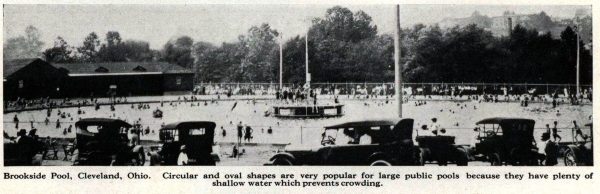 Huge old outdoor public swimming pools like these made summertime cool ...