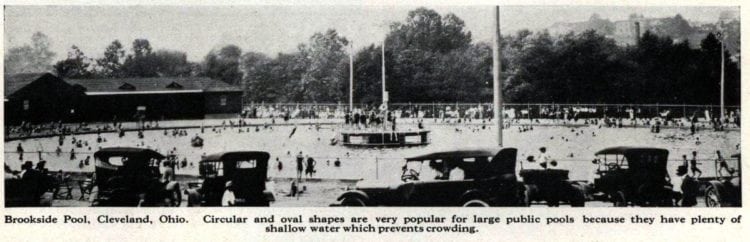 Huge old outdoor public swimming pools like these made summertime cool ...