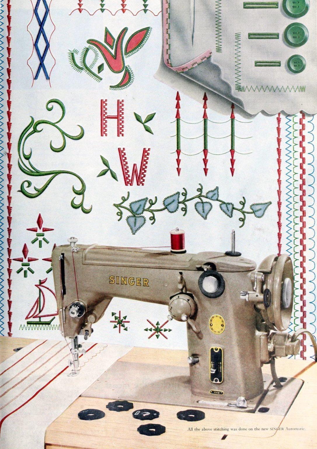 1950s Singer sewing machines were a triumph of vintage engineering ...