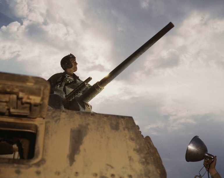 See WW2 tanks in action: M4 General Shermans & M3 General Grants ...