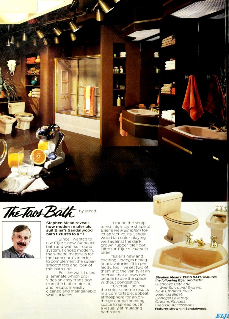 See 1980s bathroom decor & color schemes for that real retro look ...