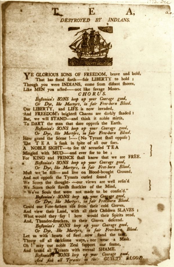 The true story of the Boston Tea Party (1773) - Click Americana