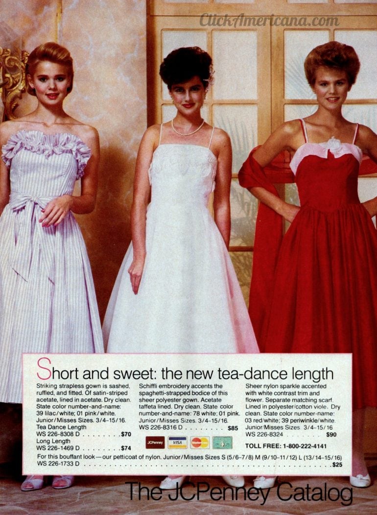 100+ vintage 80s prom dresses: Bold, frilly & unforgettable - Click ...