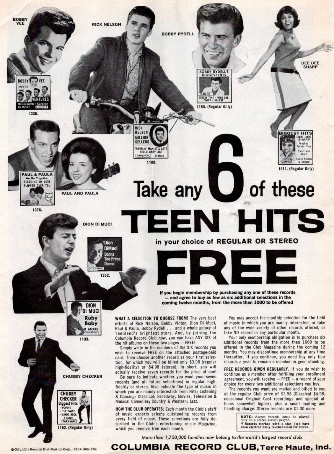 How Columbia House & other mail-order record clubs sold vinyl albums ...
