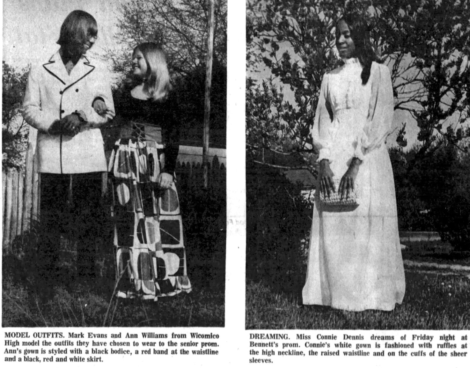 Vintage 70s prom dresses were a feminine fusion of bohemian & chic ...