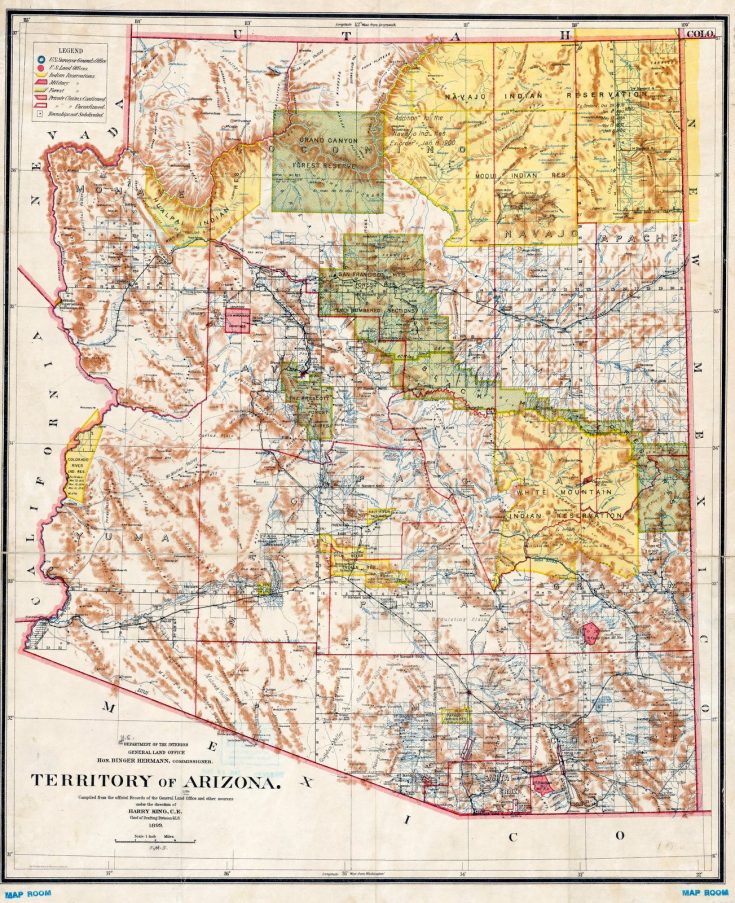 See old Arizona, and how it became the 48th state of the United States ...