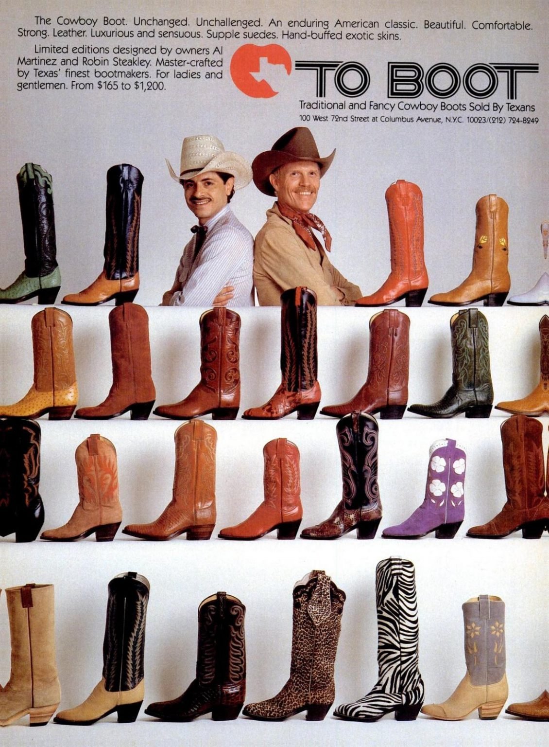 From ranches to runways, vintage cowboy boots are a Wild West American ...