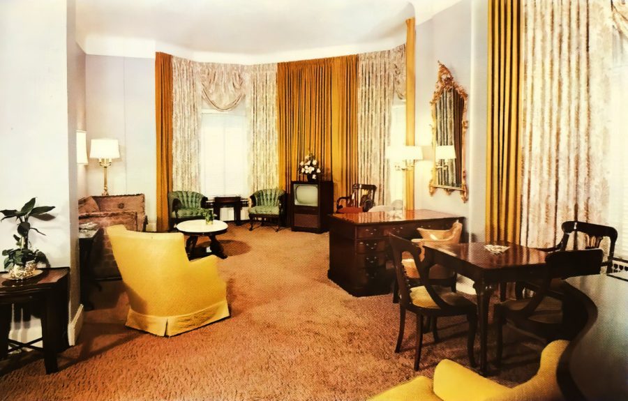 How do old hotel rooms compare to today's? Take a look back at 80 ...
