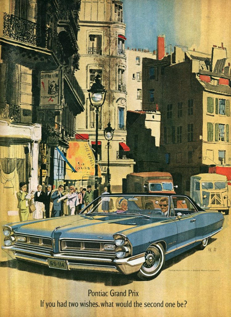 Vintage Pontiac car ads from the 1960s - Click Americana