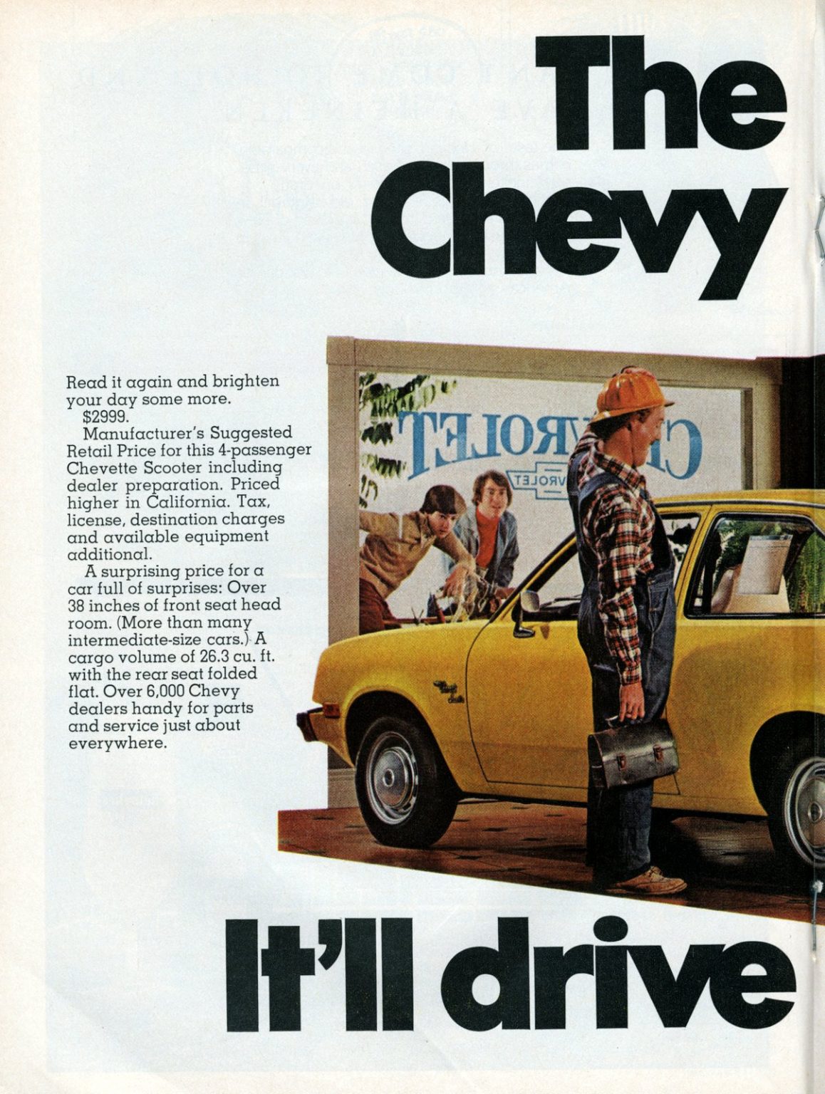 Why the classic Chevy Chevette entry-level subcompact car was a big ...