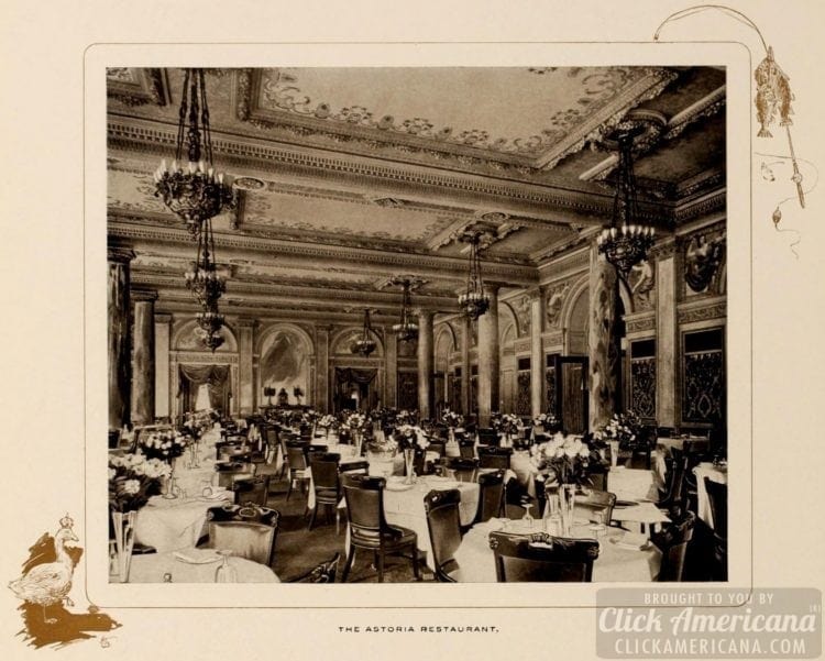 Take a trip back to New York's original Waldorf-Astoria Hotel in 1903 ...